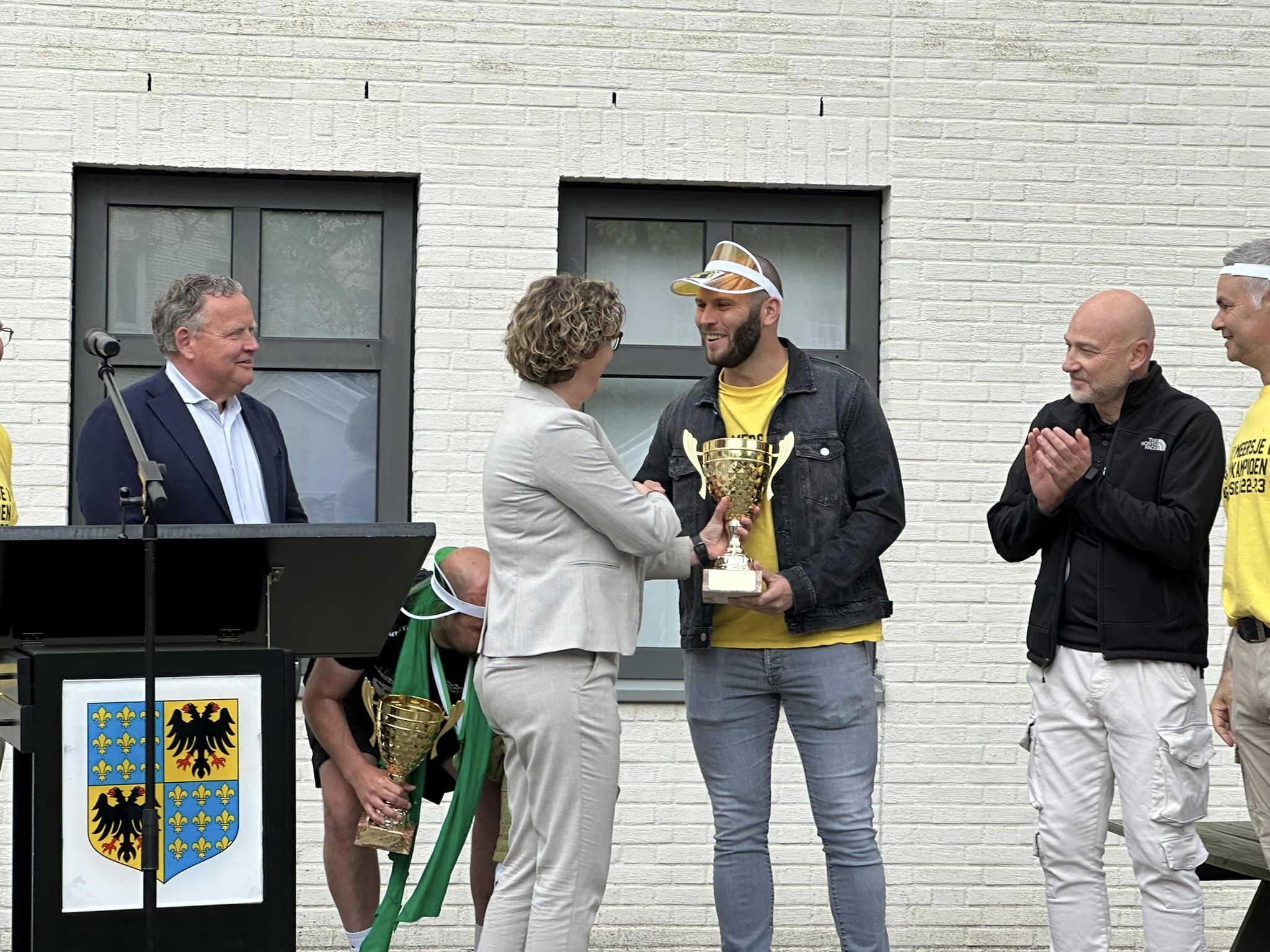 Huldiging SV Meerssen door B&W – SV Meerssen
